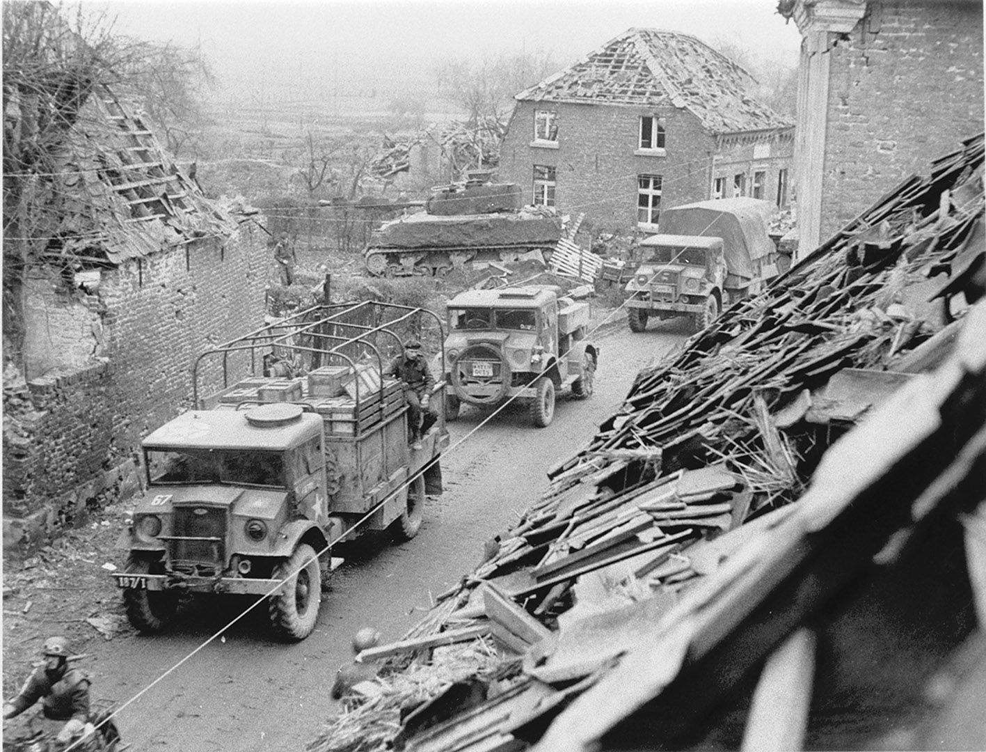 Zerstörung Uedems vor 74 Jahren – HVV Uedem